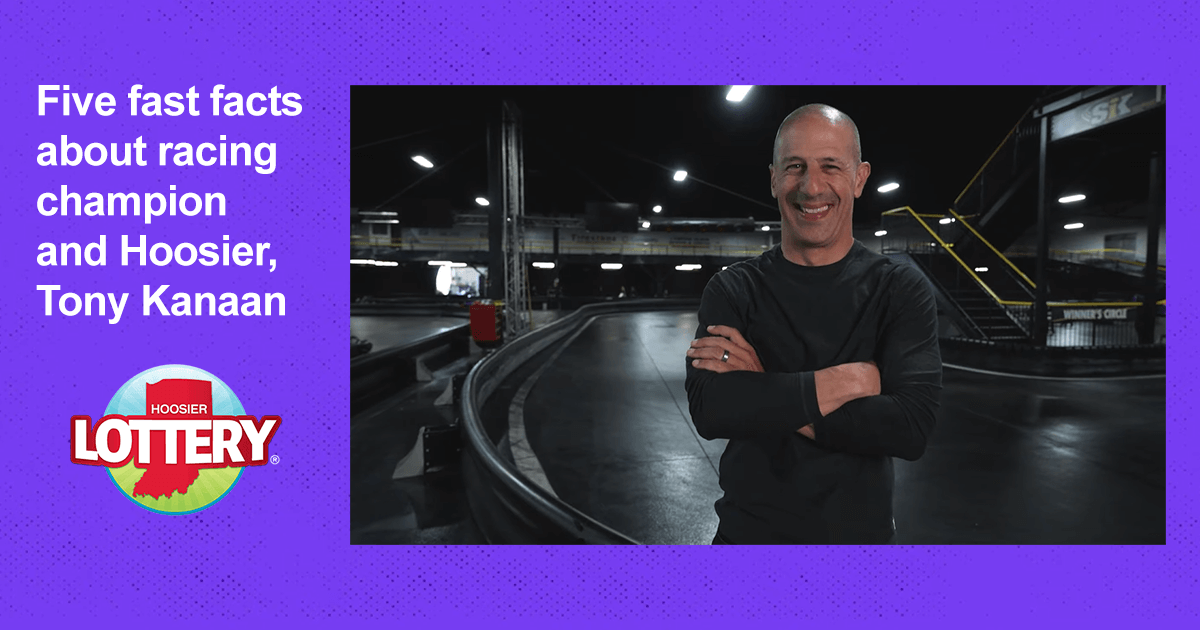 Five Fun Facts About Tony Kanaan | Hoosier Lottery | Hoosier Lottery