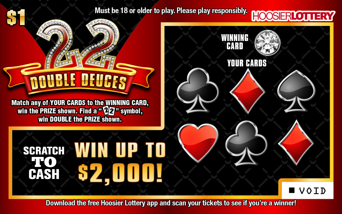 2465 - Double Deuces - Hoosier Lottery